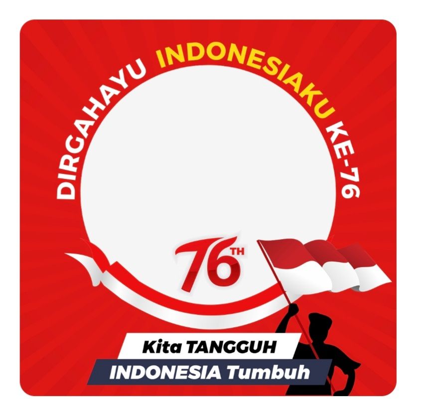 Update Link Twibbon Hari Kemerdekaan 2021 Hut Ri Ke 76 Indonesia