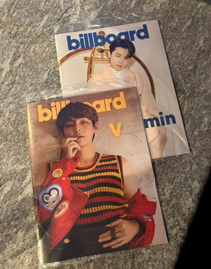 Lizzo Unggah Majalah Billboard Dengan Model Cover Jimin Dan V Bts