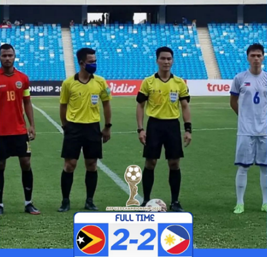 Hasil Timor Leste Vs Filipina Piala Aff U 23 2022 Imbang Jaimito