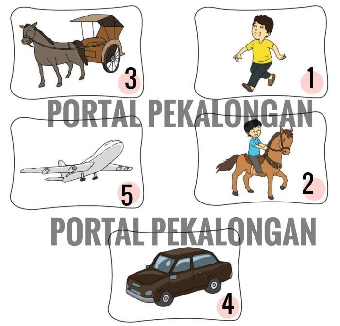 Alat Transportasi Apa Saja Yang Pernah Kamu Gunakan Kunci Jawaban Tema
