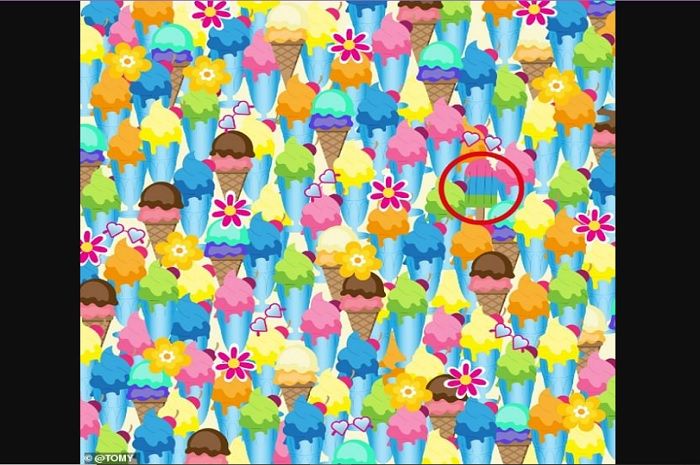 Tes IQ: Temukan Es Loli dengan Cepat untuk Buktikan Kecerdasan Visual ... Tes IQ: Temukan Es Loli dengan Cepat untuk Buktikan Kecerdasan Visual ...