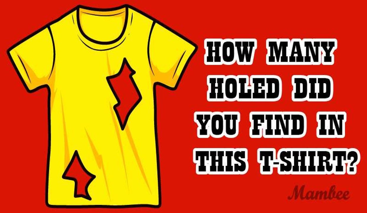 Tes Psikologi Ada Berapa Gambar Lubang Pada Baju Yang Robek Tersebut Jika Benar Kamu Punya