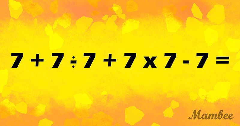 Tes IQ: Bisakah Anda Memecahkan Soal Persamaan Matematika Ini dengan ... Tes IQ: Bisakah Anda Memecahkan Soal Persamaan Matematika Ini dengan ...