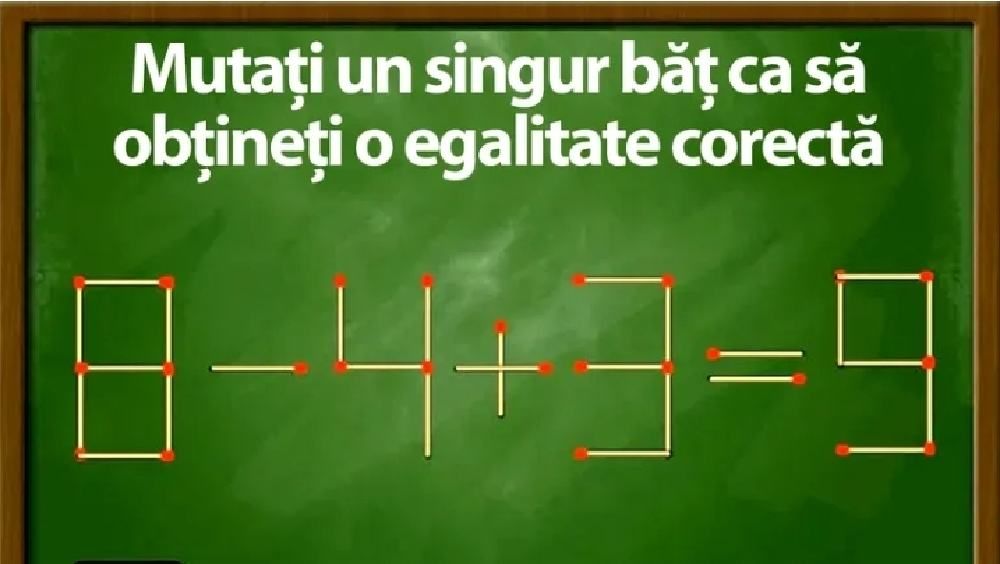 Tes IQ: Buktikan Kamu Jago Matematika! Pindahkan 1 Batang dan Buat 2 ... Tes IQ: Buktikan Kamu Jago Matematika! Pindahkan 1 Batang dan Buat 2 ...
