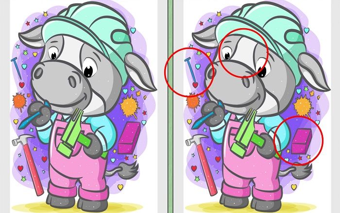 Tes IQ: Banyak yang Terkecoh Buktikan Sendiri! Coba Temukan 3 Perbedaan ... Tes IQ: Banyak yang Terkecoh Buktikan Sendiri! Coba Temukan 3 Perbedaan ...