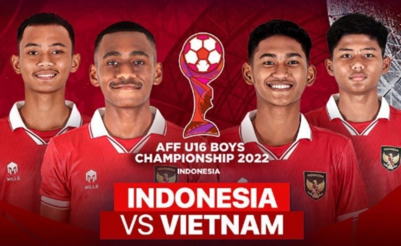 Live Streaming Timnas Indonesia U16 Vs Vietnam U16 Di Piala Aff U16