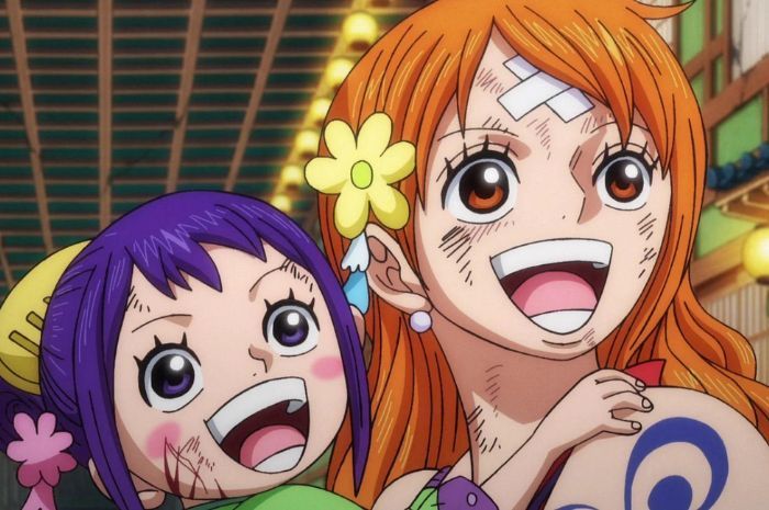 Nonton One Piece Episode 1038 Misi Penyelamatan Bajak Laut Hati Nami Dan Otama Lakukan Hal Tak