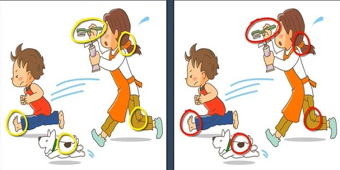Tes IQ: Kamu Hebat Kalau Cepat Melihat 5 Perbedaan di Gambar Anak yang ... Tes IQ: Kamu Hebat Kalau Cepat Melihat 5 Perbedaan di Gambar Anak yang ...