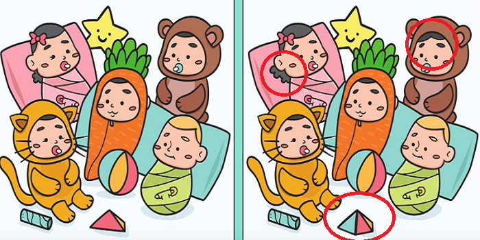 Tes Fokus: Butuh Konsentrasi Tinggi untuk Bisa Cari 3 Perbedaan pada ... Tes Fokus: Butuh Konsentrasi Tinggi untuk Bisa Cari 3 Perbedaan pada ...