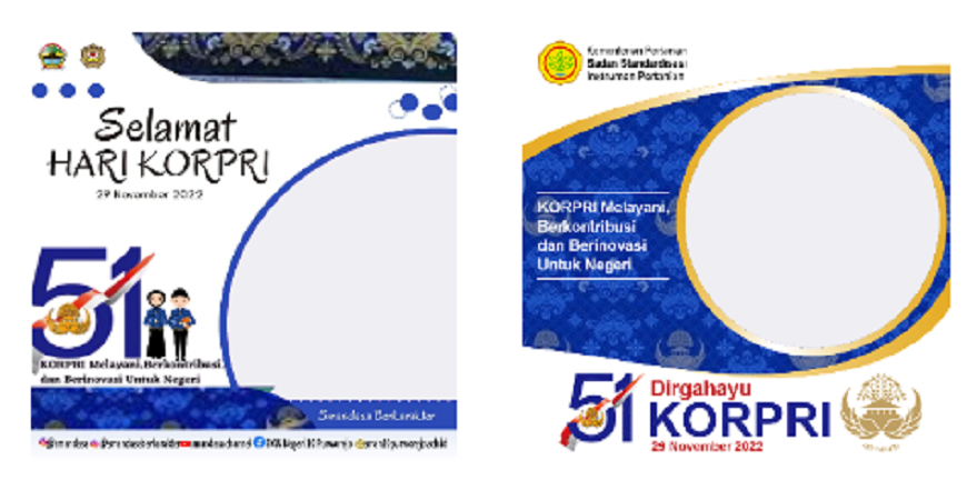 Kumpulan Twibbon Hut Korpri 2022 Gratis Lengkap Dengan Cara Pasang Foto