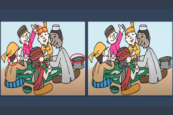 Tes IQ: Orang Jenius Pasti Dapat Mencari 5 Perbedaan dari Gambar Anak ... Tes IQ: Orang Jenius Pasti Dapat Mencari 5 Perbedaan dari Gambar Anak ...