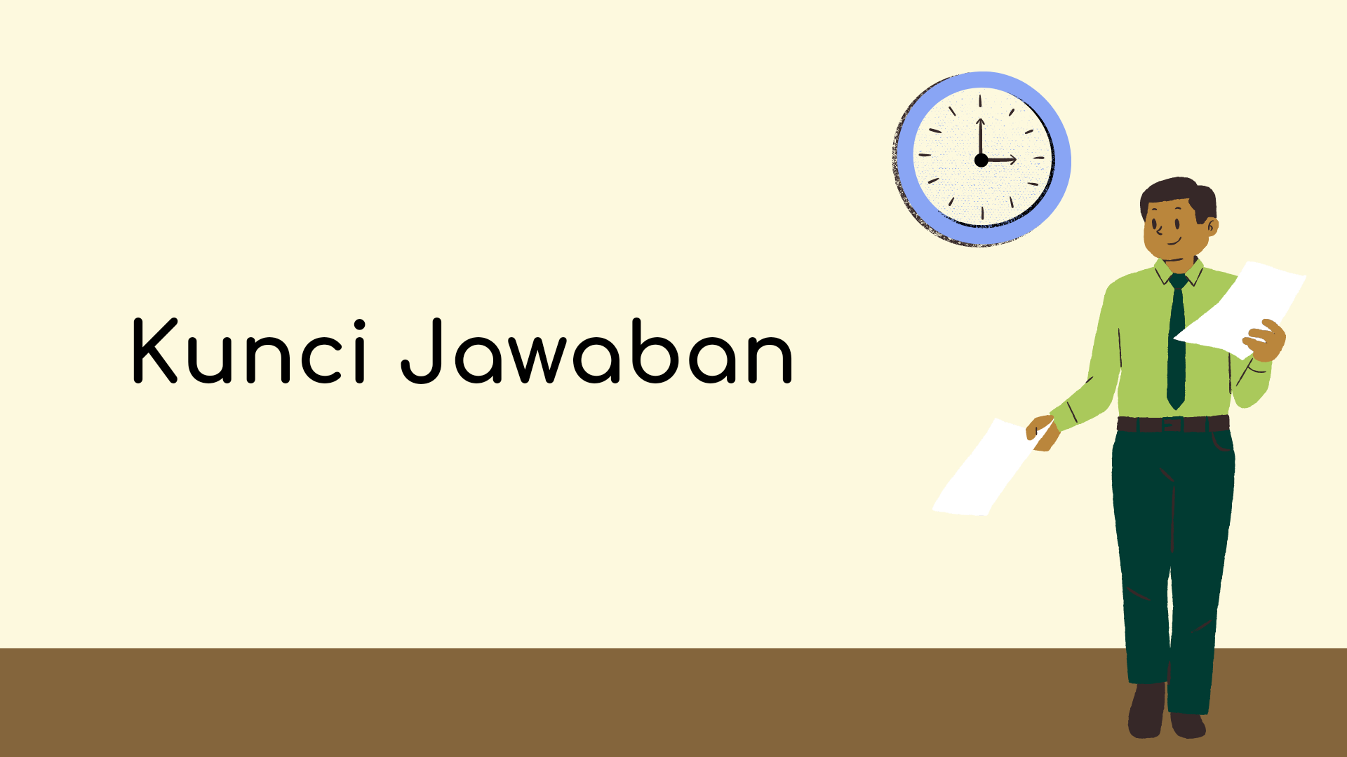 Kunci Jawaban Post Test Modul 1 Mengenali Dan Memahami Diri Sebagai