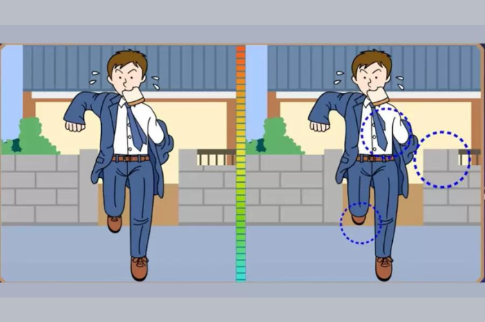 Tes IQ: LIhat 3 Perbedaan pada Pekerja yang Telat Ini? Orang Teliti ... Tes IQ: LIhat 3 Perbedaan pada Pekerja yang Telat Ini? Orang Teliti ...