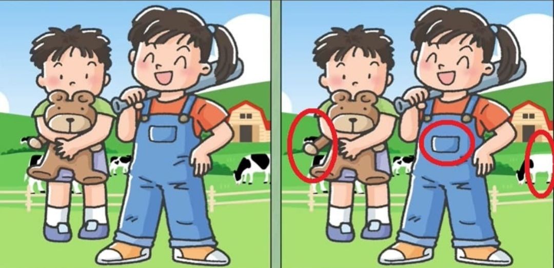 Tes IQ: Lihat Perbedaan di Antara 2 Gambar? Terbukti Cerdas Jika ... Tes IQ: Lihat Perbedaan di Antara 2 Gambar? Terbukti Cerdas Jika ...