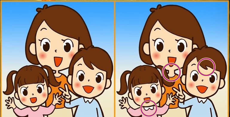 Tes IQ: Dua Potret Keluarga yang Berbeda! Kalau Jeli, Coba Cari 3 ... Tes IQ: Dua Potret Keluarga yang Berbeda! Kalau Jeli, Coba Cari 3 ...