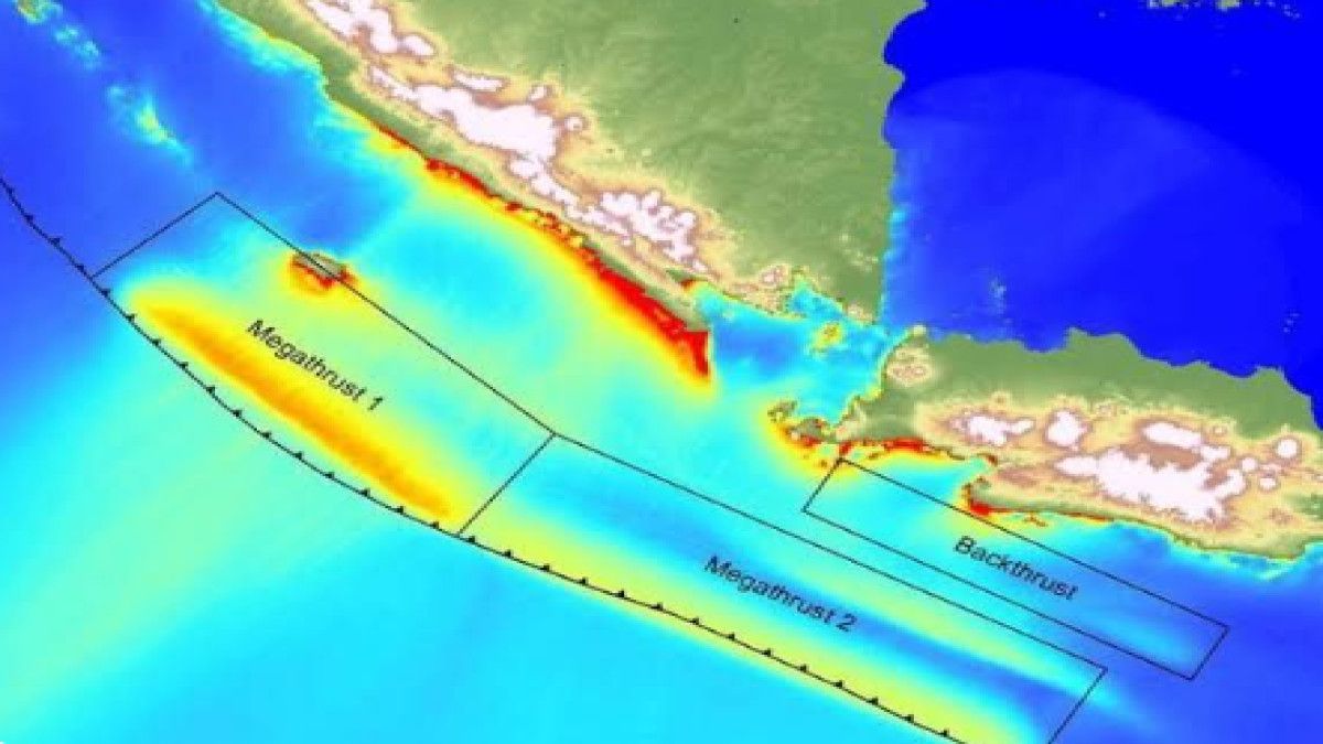 22 Nama Kecamatan Berisiko Gempa Megathrust Selat Sunda Menurut