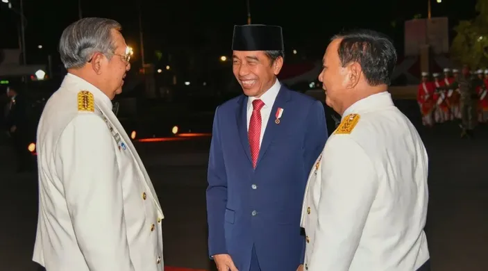 Kompak Dan Akrabnya Jokowi Dengan Prabowo Subianto Sby Gerindra Kode