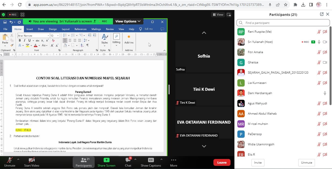 MGMP Sejarah Cianjur Gelar Selayang Pandang Penguatan Literasi dan ... MGMP Sejarah Cianjur Gelar Selayang Pandang Penguatan Literasi dan ...