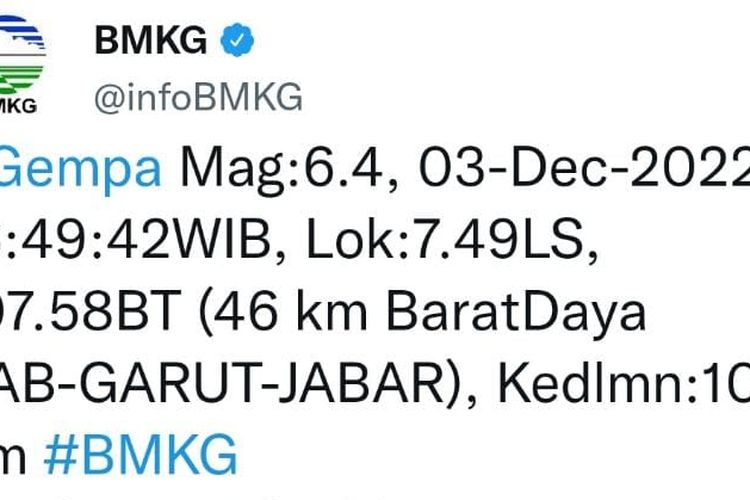 Gempa Hari Ini Terasa Sampai Wangon Banyumas Hingga Kebumen, Berpusat ... Gempa Hari Ini Terasa Sampai Wangon Banyumas Hingga Kebumen, Berpusat ...