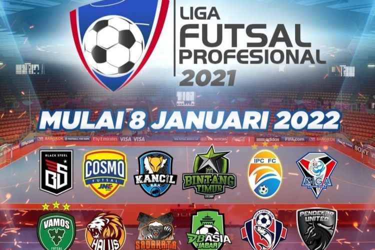 Jadwal Tayang Liga Pro Futsal League Indonesia 2022 Hari Ini 17 Juli