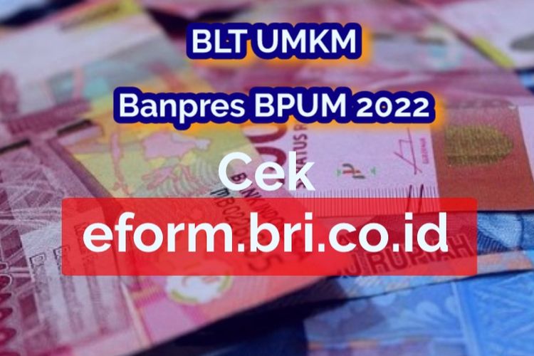 CEK SEGERA! BLT UMKM 2022 Cair Lagi, Banpres BPUM Rp600 Ribu Cair ... CEK SEGERA! BLT UMKM 2022 Cair Lagi, Banpres BPUM Rp600 Ribu Cair ...