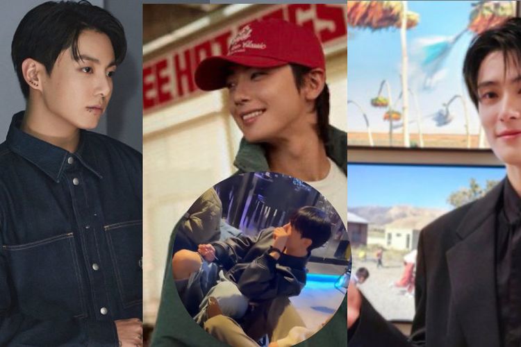 Lagi Asyik Nongkrong Jungkook Bts Cha Eun Woo Astro Dan Jaehyun Nct