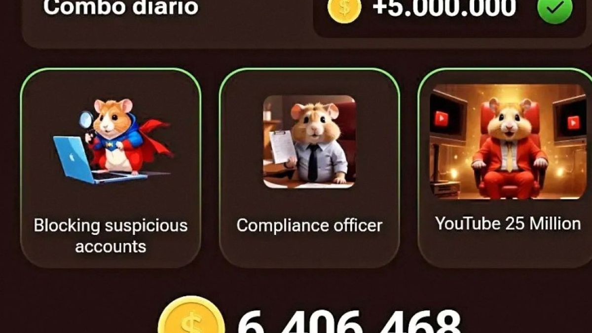 Rilis Terbaru Combo Harian Hamster Kombat 5 Juli 2024 dan Kode Morse ... Rilis Terbaru Combo Harian Hamster Kombat 5 Juli 2024 dan Kode Morse ...