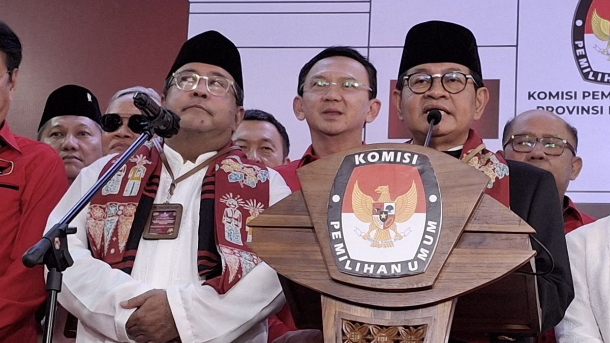 Calon Gubernur Jakarta dari PDIP Pramono Anung Daftar ke KPU bersama ... Calon Gubernur Jakarta dari PDIP Pramono Anung Daftar ke KPU bersama ...