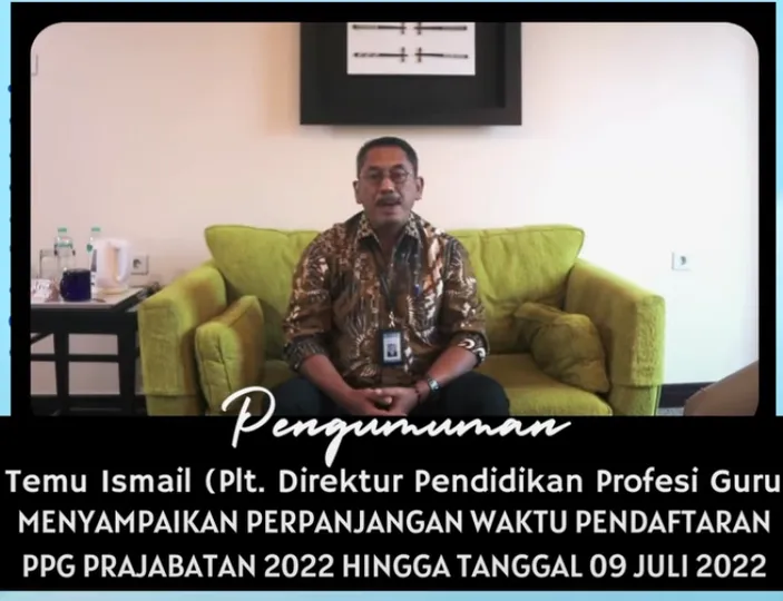 KABAR GEMBIRA! Pendaftaran PPG Prajabatan 2022 Diperpanjang hingga 9 ... KABAR GEMBIRA! Pendaftaran PPG Prajabatan 2022 Diperpanjang hingga 9 ...