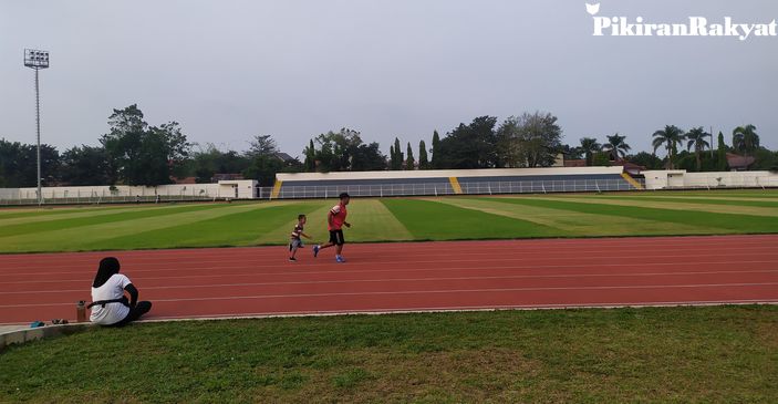 Stadion Purnawarman Purwakarta Kini Berstandar Nasional