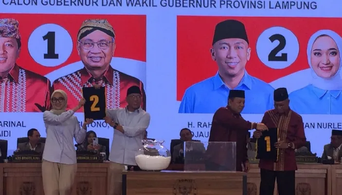 Kapan Gubernur-Wagub Lampung 2025-2030 Hasil Pilkada 2024 Dilantik? QC ... Kapan Gubernur-Wagub Lampung 2025-2030 Hasil Pilkada 2024 Dilantik? QC ...