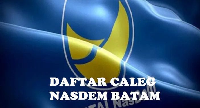 Cek Di Sini Daftar Caleg Dprd Batam Dari Partai Nasdem Di Pemilu 2024