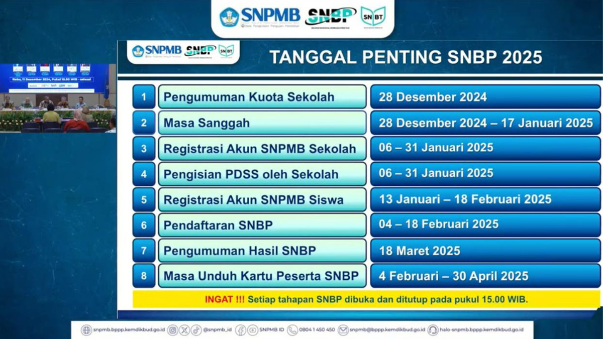 Yuk Daftar! SNPMB 2025 Resmi Dibuka, Catat Tanggal Pentingnya - Malang Hits