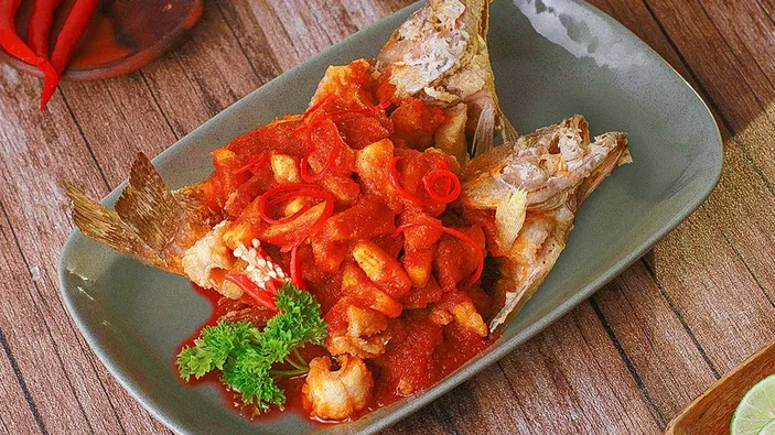 Masakan Simple Ala Restoran Ini Resep Kerapu Bumbu Merah Asam Pedas