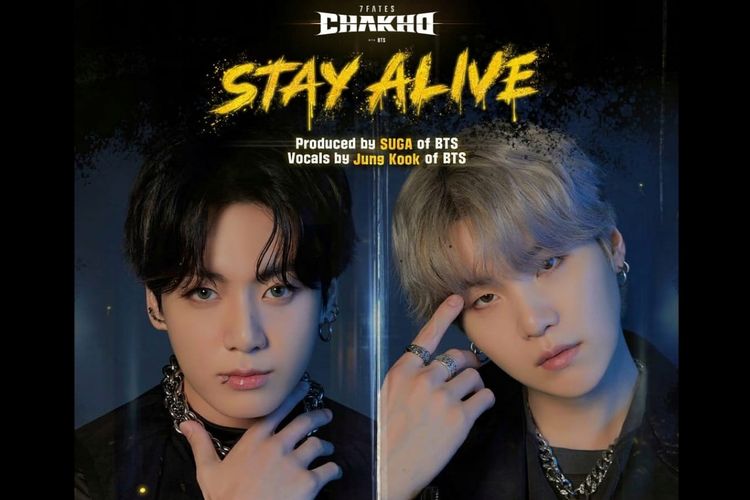 Jungkook Dan Suga Bts Rilis Lagu Stay Alive Soundtrack Webtoon
