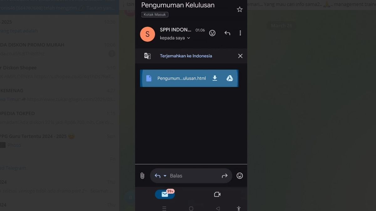 Diumumkan Mulai Malam Ini, Ini Link Pengumuman Kelulusan SPPI Batch 3 ... Diumumkan Mulai Malam Ini, Ini Link Pengumuman Kelulusan SPPI Batch 3 ...