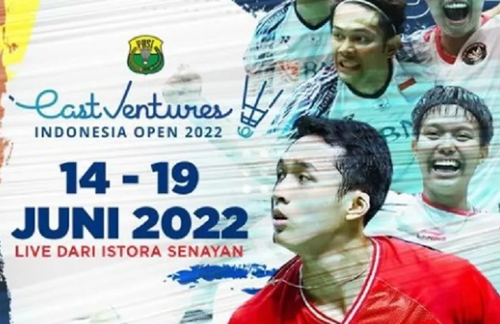 Hasil Drawing Dan Jadwal Badminton Indonesia Open 2022 Berikut Jam
