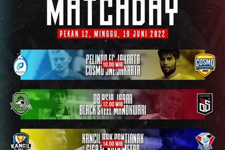Link Live Streaming Liga Futsal Profesional 2021 Minggu 19 Juni 2022
