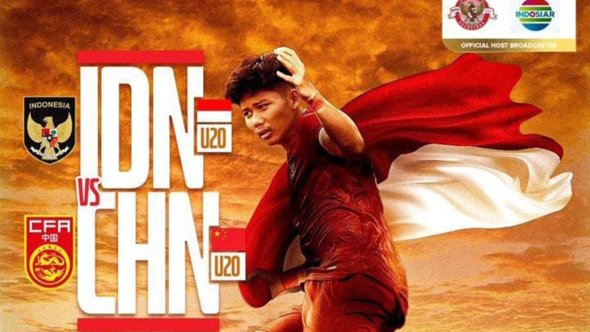 Jam Tayang Timnas Indonesia U20 Vs China U20 Friendly Match Hari Ini