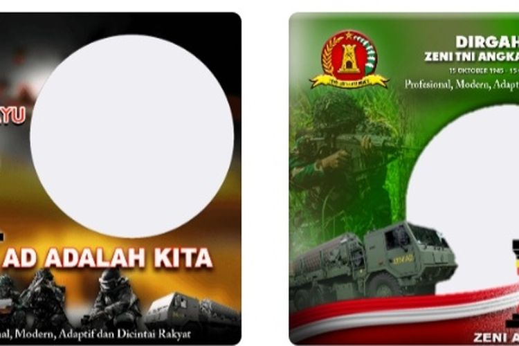 6 Twibbon HUT Zeni TNI AD 2022 Terunik yang Cocok Dijadikan Bingkai ... 6 Twibbon HUT Zeni TNI AD 2022 Terunik yang Cocok Dijadikan Bingkai ...