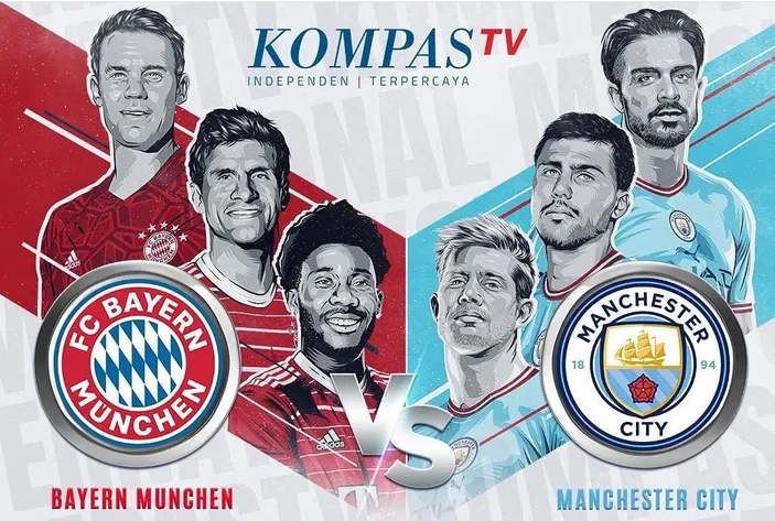 Link Live Streaming Bayern Munich Vs Manchester City Friendly Match