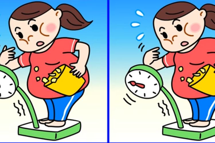 Tes IQ: Coba Tebak Berapa Perbedaan Gambar Wanita Beserta Timbangannya ... Tes IQ: Coba Tebak Berapa Perbedaan Gambar Wanita Beserta Timbangannya ...