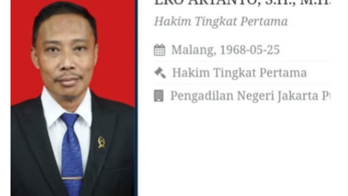 Harta Kekayaan Hakim Eko Aryanto Disorot Pasca Vonis Kasus Korupsi ... Harta Kekayaan Hakim Eko Aryanto Disorot Pasca Vonis Kasus Korupsi ...