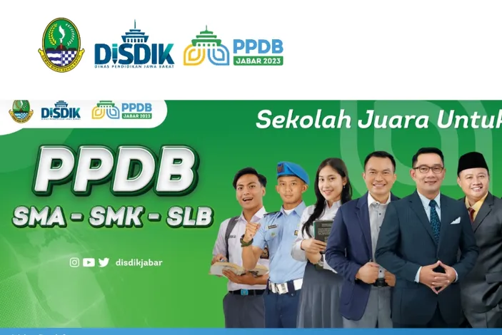Hari Ini Pendaftaran PPDB Jabar 2023 Tahap 1, Daftar PPDB Jabar SMA SMK ... Hari Ini Pendaftaran PPDB Jabar 2023 Tahap 1, Daftar PPDB Jabar SMA SMK ...