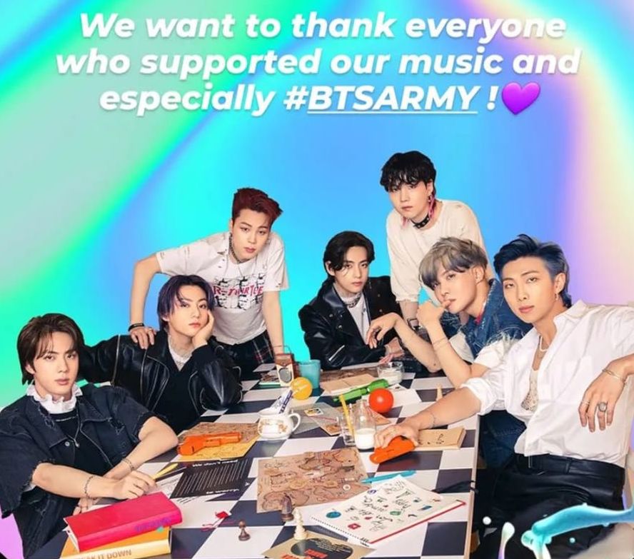 Bts Raih Tiga Penghargaan Di American Music Awards 2021